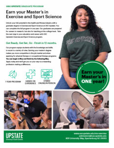Exercise and Sport Science (M.S.) - USC Upstate