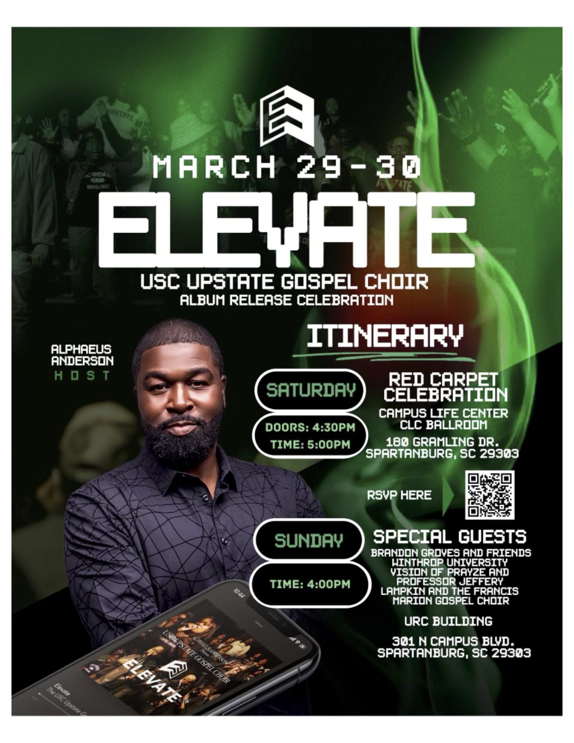 Elevate: Red Carpet Celebration - Gospel Choir Album Release Party ...